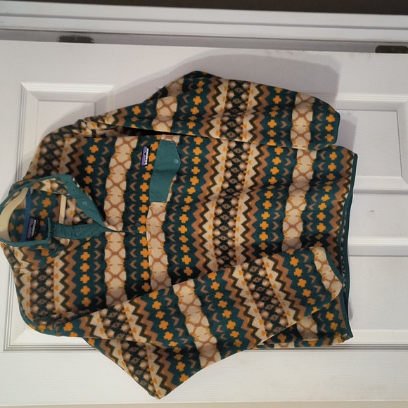 Patagonia | Shirts | Patagonia Synchilla Cliff Arbor Green | Poshmark